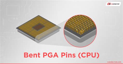 How To Fix Bent Pins On A Cpu And Motherboard Lga And Pga