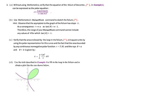 A Without Using Mathematica Verify That The Chegg