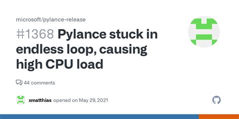 Pylance Stuck In Endless Loop Causing High Cpu Load · Issue 1368