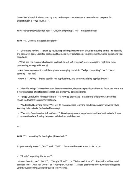 Iot Research Pdf Internet Of Things Cloud Computing