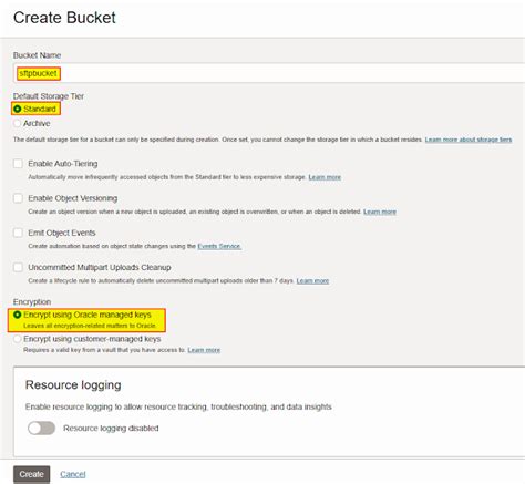 How To Enable Oci Object Storage Buckets Over Sftp Using S3 Compatibility Api And Sftpgo ~ Geek