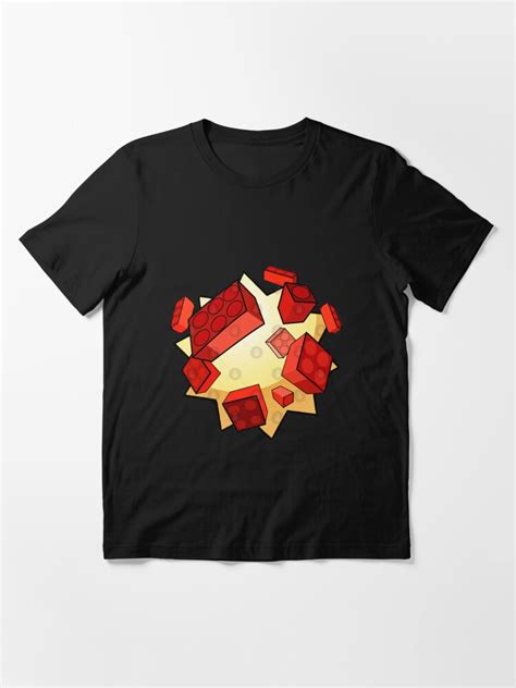 Exploding Bricks T Shirt By Jordandawsonk Redbubble Bricks T