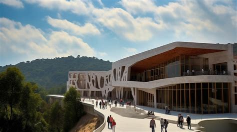 Premium Ai Image Rending Building High Definition Photography