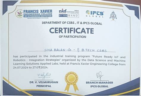 Siva Balan On Linkedin Iot Robotics Industrialtraining Careergoals