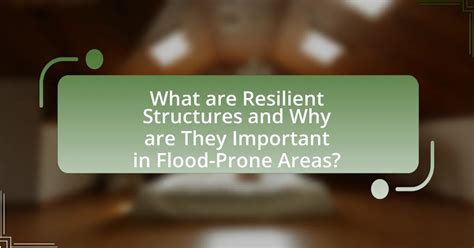 Designing Resilient Structures Adaptive Techniques For Flood Prone