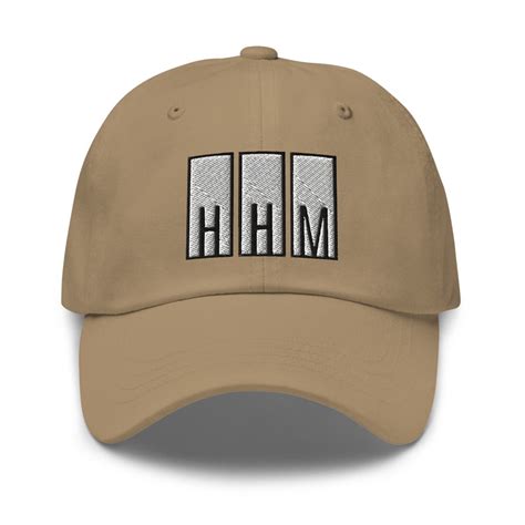 Hhm Hat Hamlin Hamlin Mcgill Hat Embroidered Dad Cap Khaki