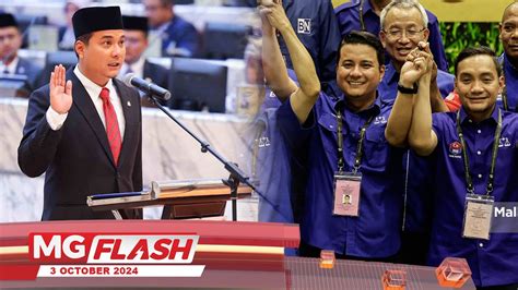 Syed Hussien Angkat Sumpah Adun Mahkota Mgflash