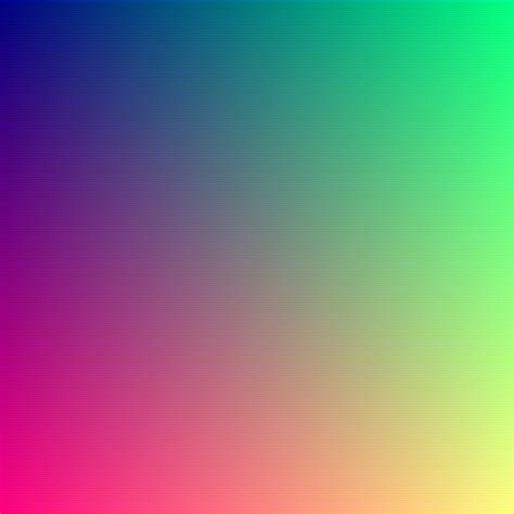 interline dithered gradient on allrgb