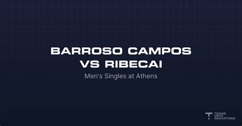 Barroso Campos Vs Ribecai 20253043ms011 Tennis Results