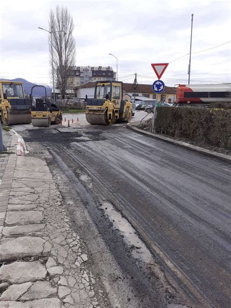 Завршува асфалтирањето и реконструкцијата на улицата „Будва“ • Webohrid