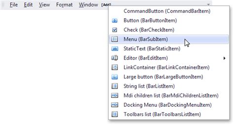 Add Items To The Report Designers Standard Toolbar Net Reporting Tools Devexpress