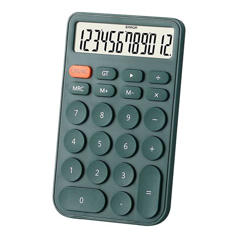 Kpamnxio 12 Digit Large Display Desktop Calculator Classroom