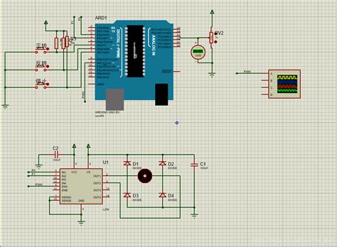 Arduino控制电机驱动（proteus仿真）arduino控制点击转速proteus Csdn博客