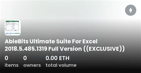 Ablebits Ultimate Suite For Excel 2018 5 485 1319 Full Version