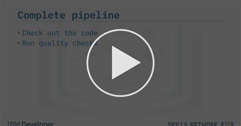 Building A Tekton Pipeline Continuous Delivery Cd Coursera