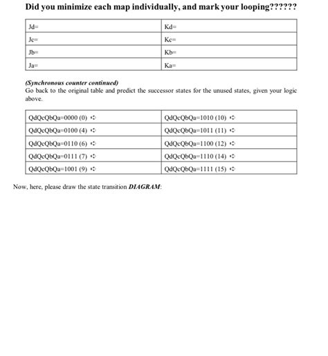 Design 1 Synchronous Counter Design A Synchronous Chegg Com