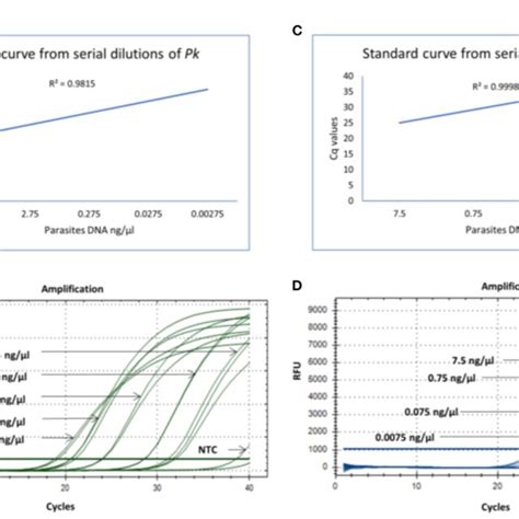 A Standard Curve Generated From Mm Fold Serial Dilutions From Known Download Scientific