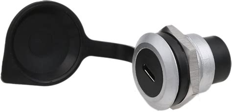 Amazon Com Hangton Pack Usb C Type C Panel Socket Coupler Waterproof Circular Bulkhead Pass