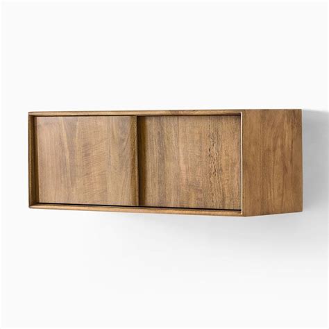 Anton Open And Closed Floating Storage Cubbies 32 West Elm