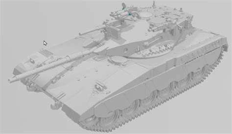 Merkava Mk1 Israeli Mbt By Vjm787 Wargaming3d