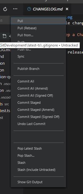 Menu Some Entries Missing In The Scm Dropdown · Issue 52928