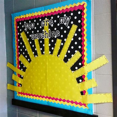 You Are My Sunshine Bulletin Board By Daisy Days For Learning Preschool Bulletin Boards