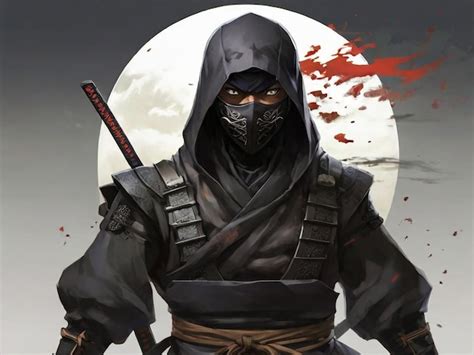 Anime Ninja Drawing