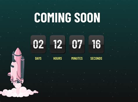 Daily Ui • 014 • Countdown Timer By Martina Salov On Dribbble