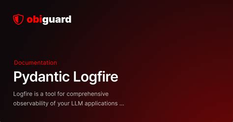 Pydantic Logfire Obiguard Pydantic Logfire Obiguard