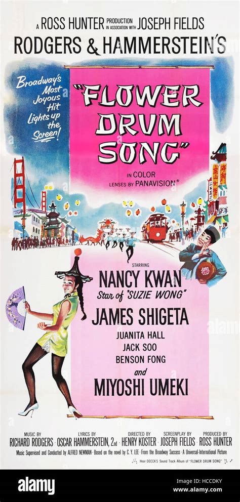 Flower Drum Song Us Poster Art From Left Nancy Kwan Miyoshi Umeki