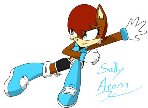 Sally Acorn Kicking Butt — Weasyl