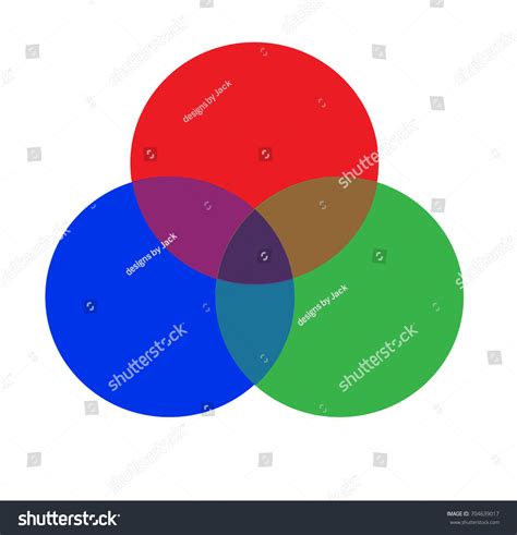 Three Interlocking Circles Stock Vector Royalty Free 704639017 Shutterstock