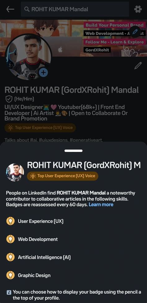 Rohit Kumar Mandal On Linkedin Linkedintopvoice Ux Webdevelopment