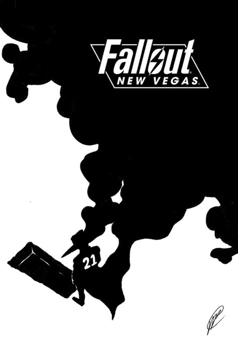 Oc New Vegas Is My Favorite Game Of All Time So I Wanted To Make A Poster For It Hope You