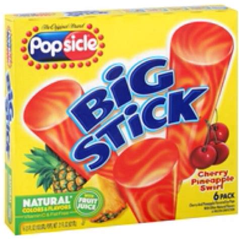 Cherry Pineapple Swirl Big Stick Popsicles Big Stick Popsicle Big