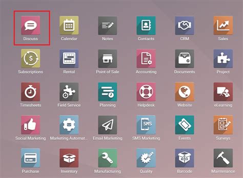Odoo 15 Discuss Module Odoo V15 Enterprise Edition Book