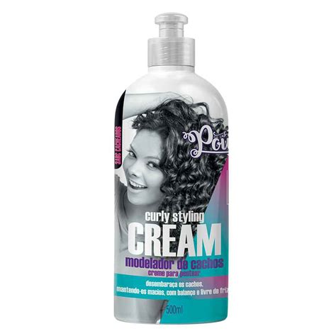 Modelador De Cachos Creme De Pentear Soul Power Curly Styling Cream 500ml