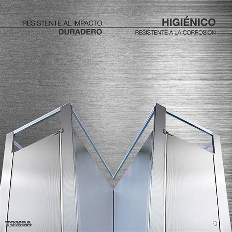 Acero Inoxidable Todo en acero inoxidable decorativo particiones de oficinas y baños