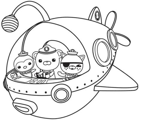 Octonauts Coloring Pages