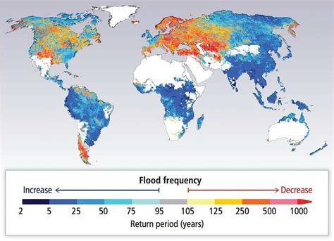 Mean Probability Of Increase Or Decrease In The Global Flood Risk Download Scientific Diagram