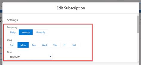 how to schedule a report in salesforce