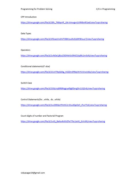 pps video classes pdf