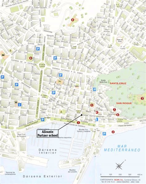 Mapas Detallados De Alicante Para Descargar Gratis E Imprimir