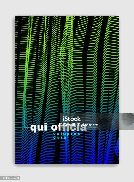 추상 라인 아트 벡터 최소한의 현대 브로셔 디자인 커버 템플릿 기하학적 하프 톤 그라데이션 배너 플래카드 포스터 전단지 아름 답 고 특별 한 패턴 감촉 0명에 대한 스톡