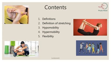 Flexibility Exercise Stretching Pptx