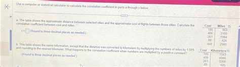 Solved Use A Computer Or Statistical Calculator To Calculate Chegg