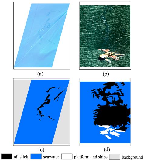 Hyperspectral Oil Spill Images And Corresponding Ground Truth Images Download Scientific
