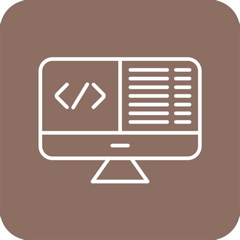 Web Programming Line Round Corner Background Icons Vector Art At Vecteezy