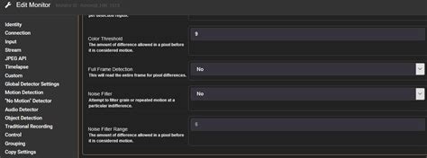 Trouble Getting Motion Detection Started R Shinobicctv