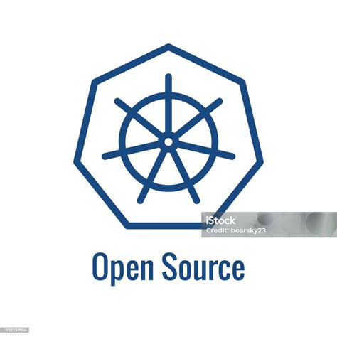 Kubernetes Development And Environment Icon Showing Aspect Stock Illustration Download Image